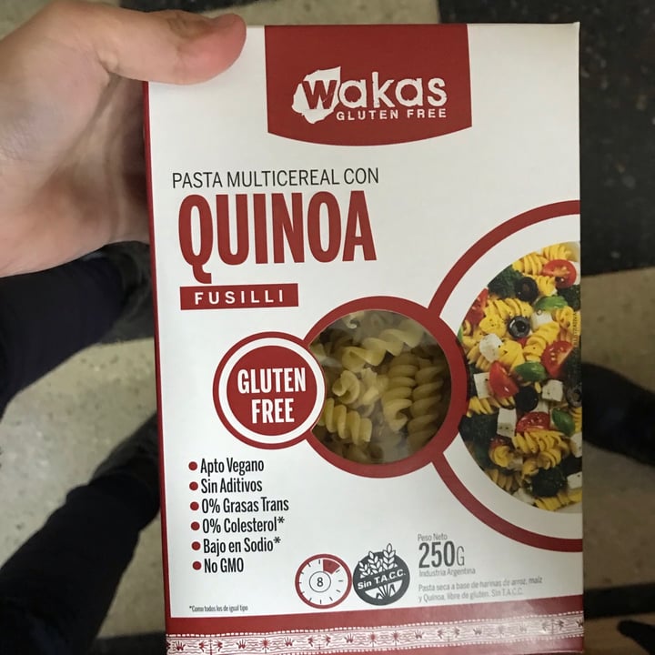 Wakas Pasta Multicereal con Quinoa Review | abillion