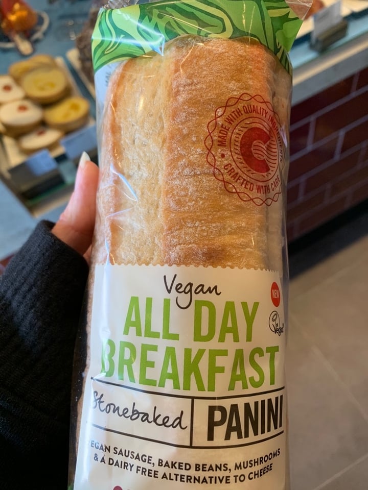 Costa Coffee Vegan All Day Breakfast Panini Review | abillion