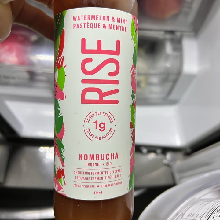 RISE Kombucha Watermelon & Mint Review | abillion