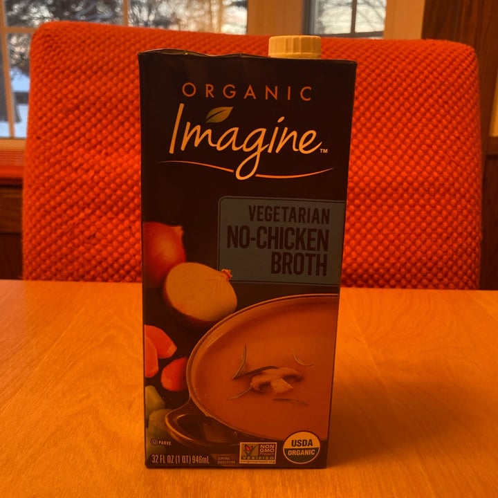 Organic Imagine Vegetarian No-Chicken Broth Review | abillion