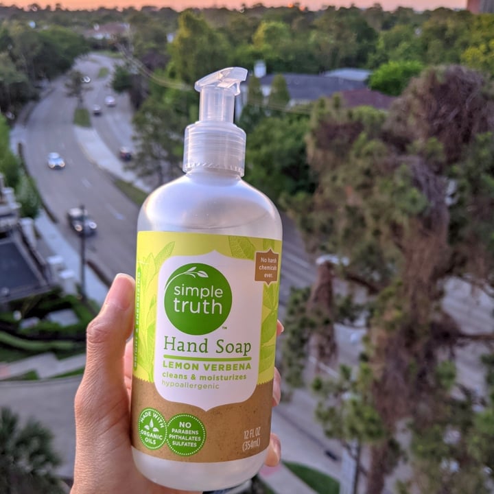 Simple Truth Lemon Verbena Hand Soap Review | abillion