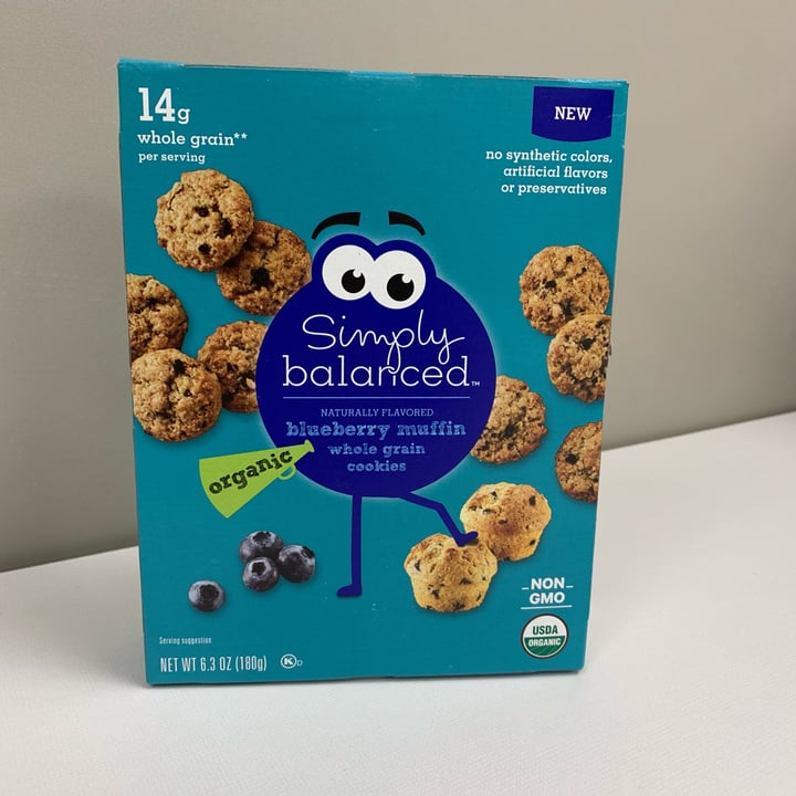 Simply Balanced Blueberry Muffin Whole Grain Cookies Reviews | abillion