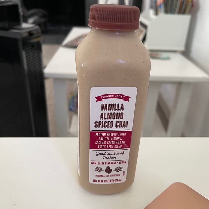 Trader Joe's Vanilla Almond Spiced Chai Review | abillion
