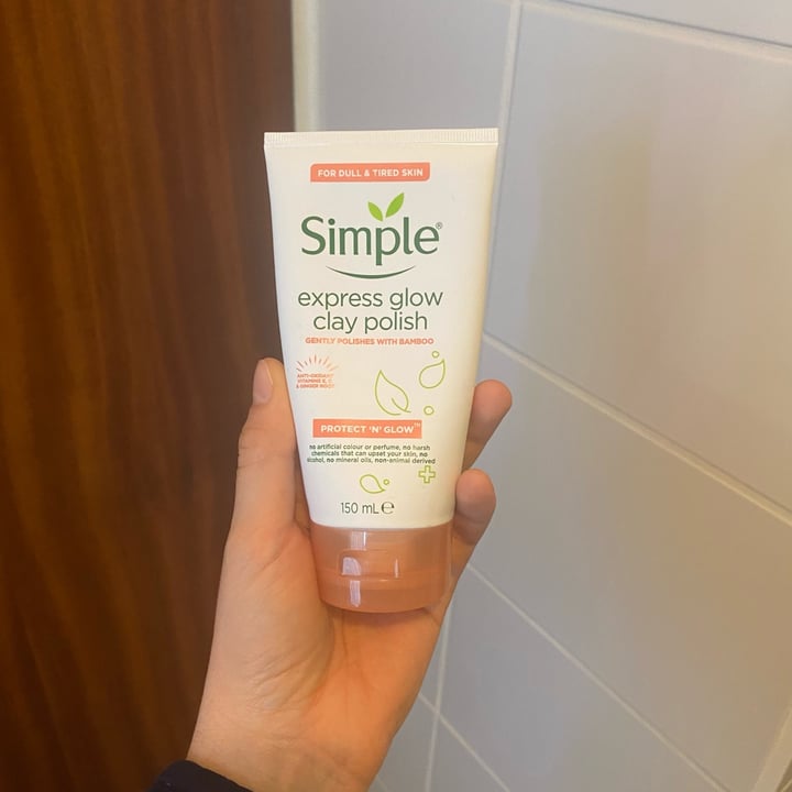 Simple Express glow clay polish Review | abillion