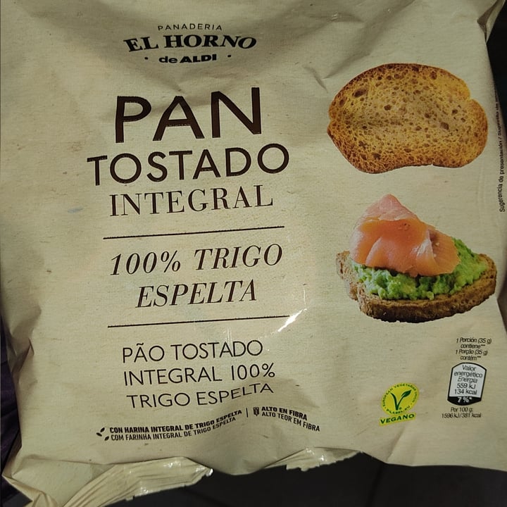 El Horno de Aldi Pan integral tostado espelta Review | abillion