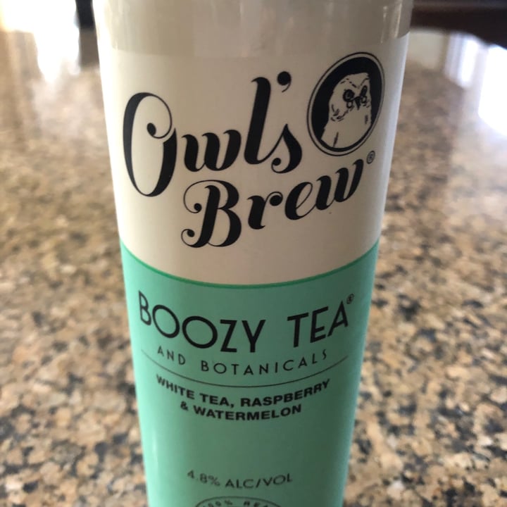 Owl’s brew Boozy tea white tea, raspberry + watermelon Review | abillion