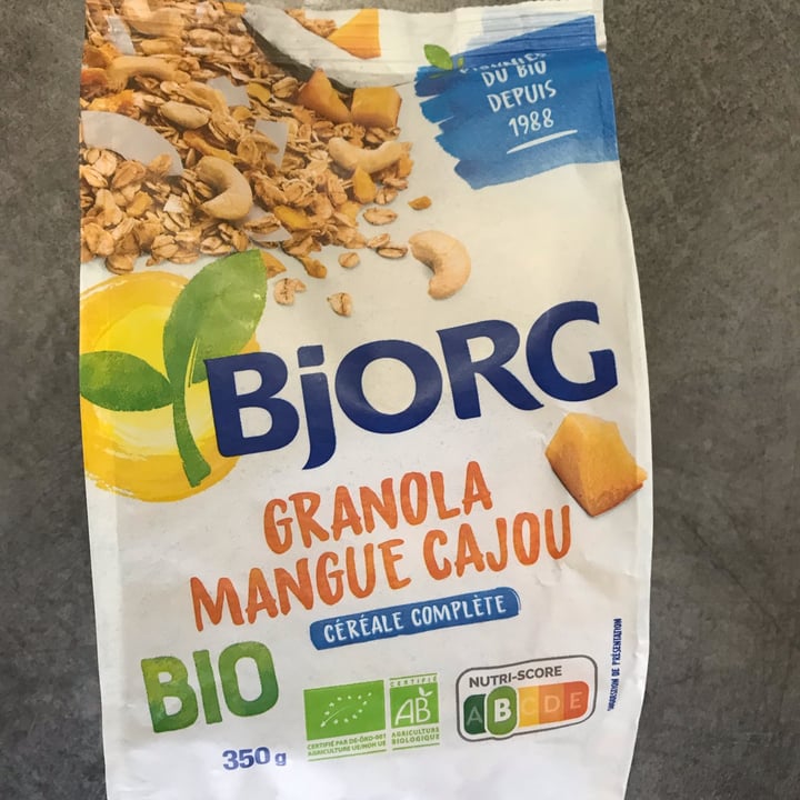 Bjorg Granola Mangue Cajou Review | abillion