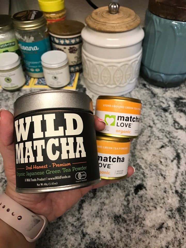 Wild Matcha 2nd Harvest Premium Organic Japanese Green Tea Powder ...