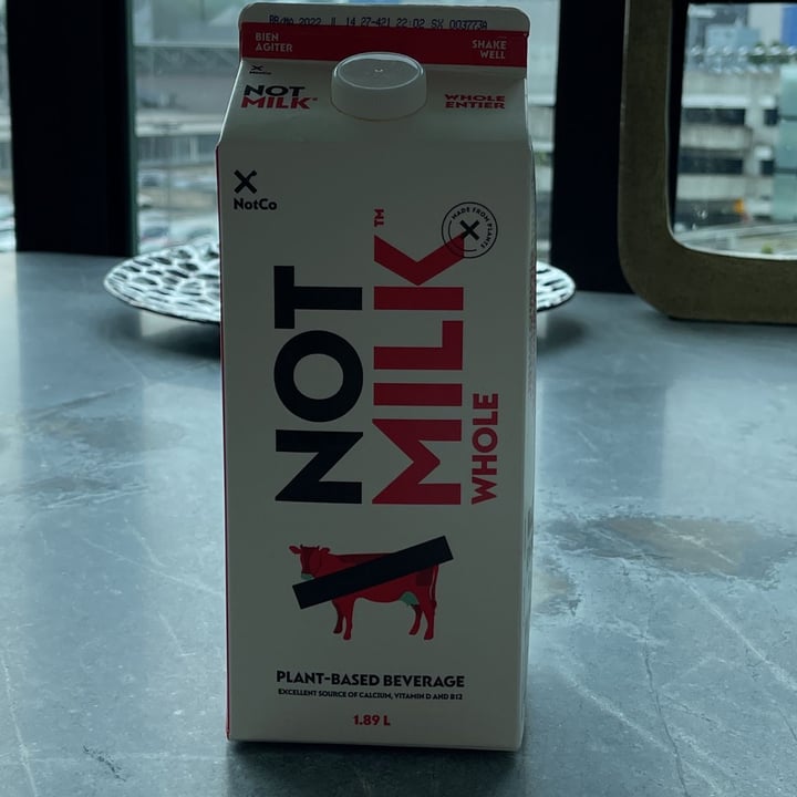 NotCo Not Milk Whole Review | abillion