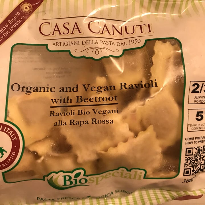 Casa canuti Organic and vegan ravioli with beetroot Review | abillion