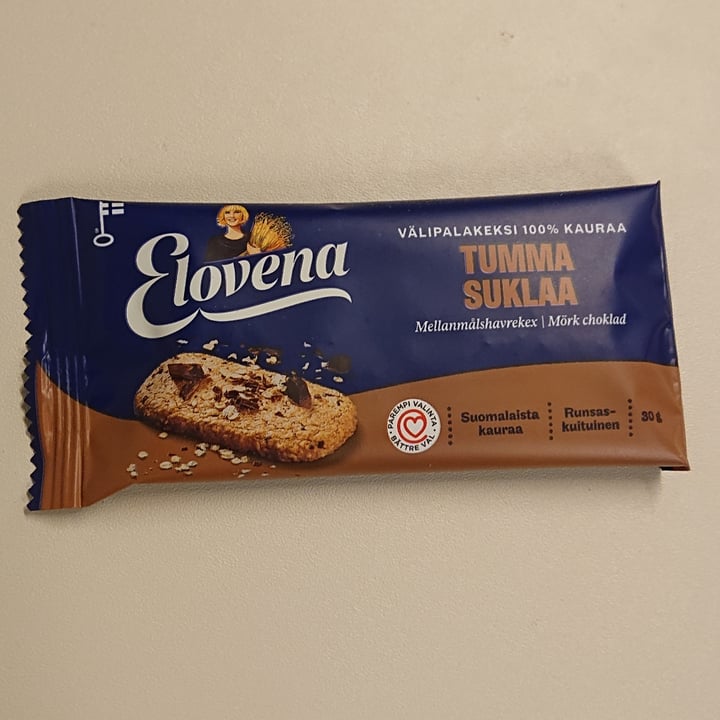 Elovena Välipalakeksi Tummasuklaa Review | abillion