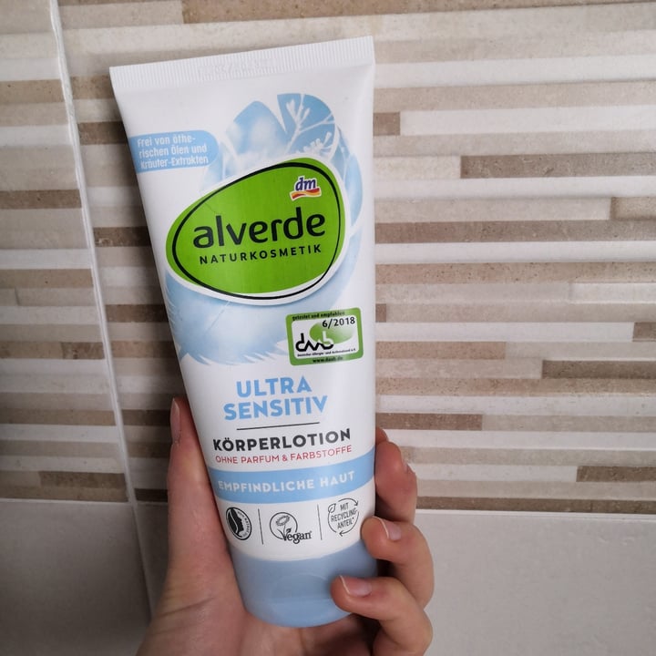 Alverde Naturkosmetik Ultra Sensitive Körperlotion Review | abillion