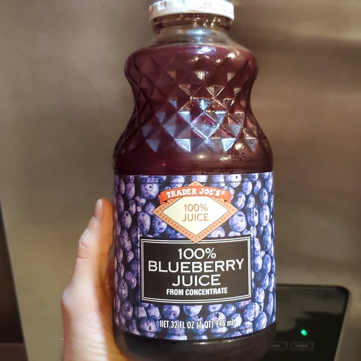 Trader Joe's Blueberry juice Review | abillion