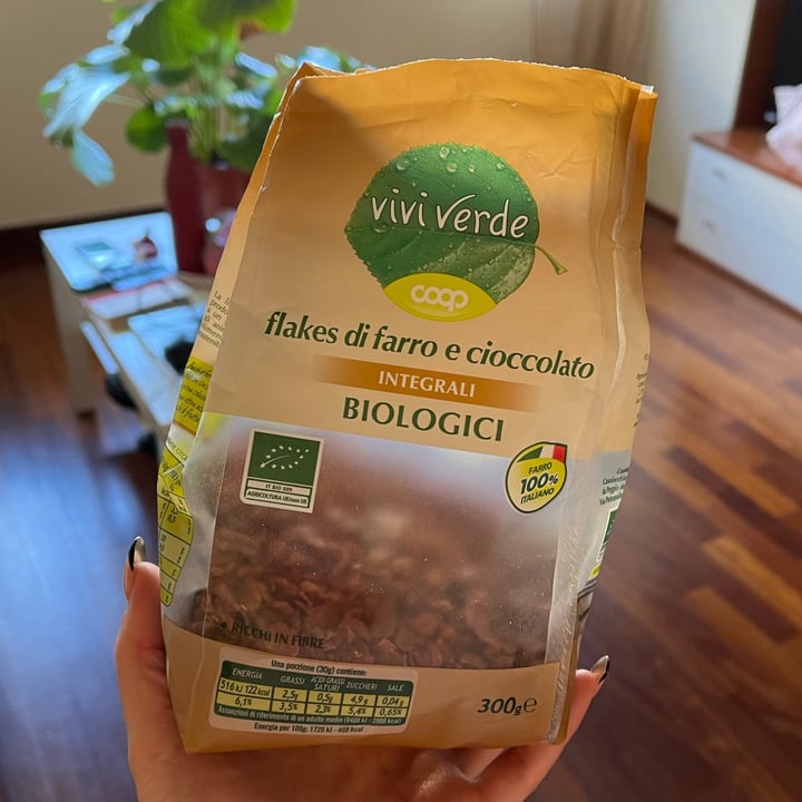 Vivi Verde Coop Flakes di farro e cioccolato Review | abillion