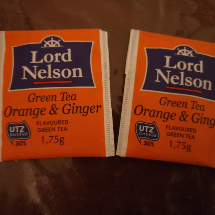 Lord Nelson Green Tea Orange & ginger Review | abillion