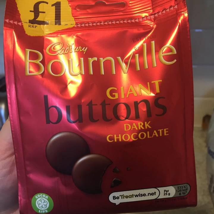 Cadbury Bournville Giant Buttons Review | abillion