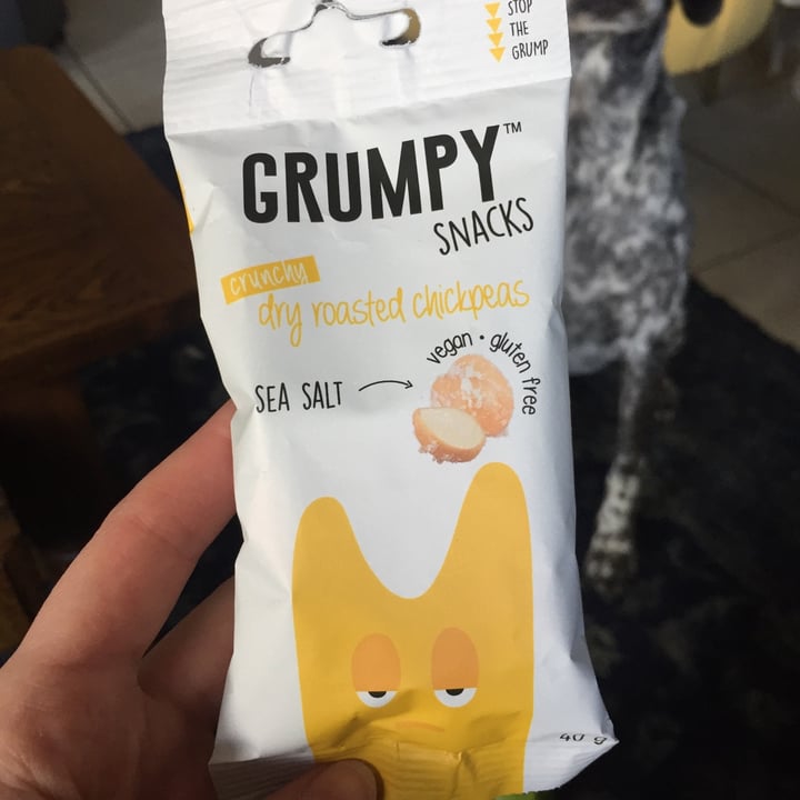 Grumpy Snacks Salted Roasted Chickpeas Review | abillion