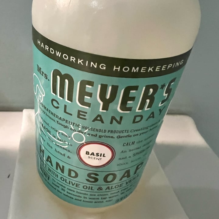 Mrs. Meyers Basil Hand Soap Review | abillion
