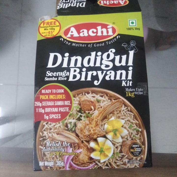 Aachi Foods Dindigul Biryani Kit Review | abillion