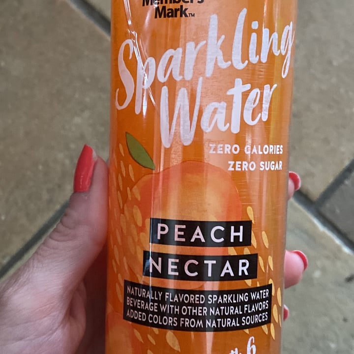 Member's Mark sparkling water Peach Nectar Review | abillion