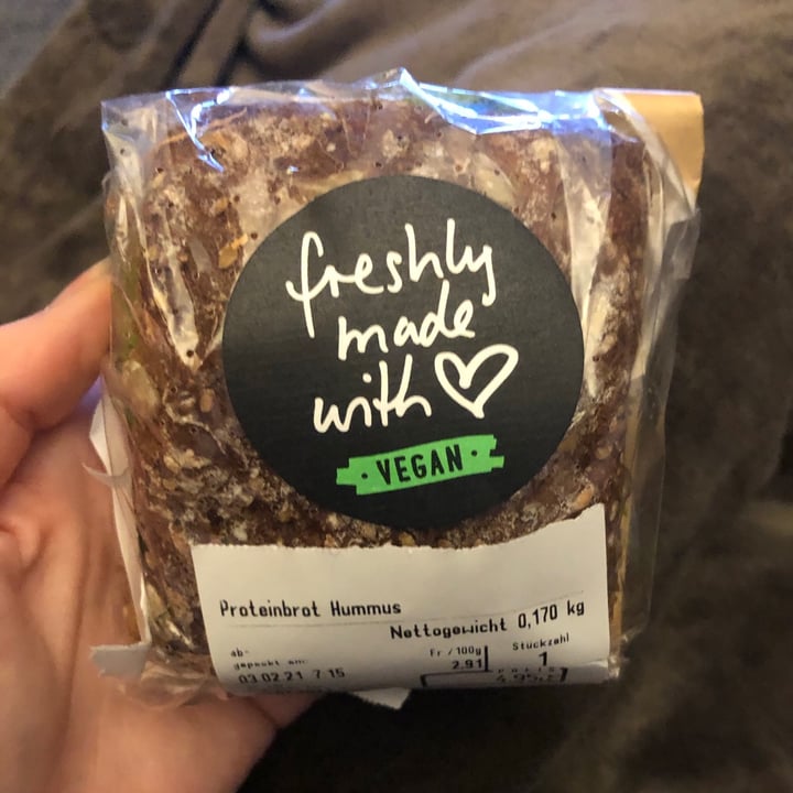 Coop Proteinbrot Hummus Review | abillion