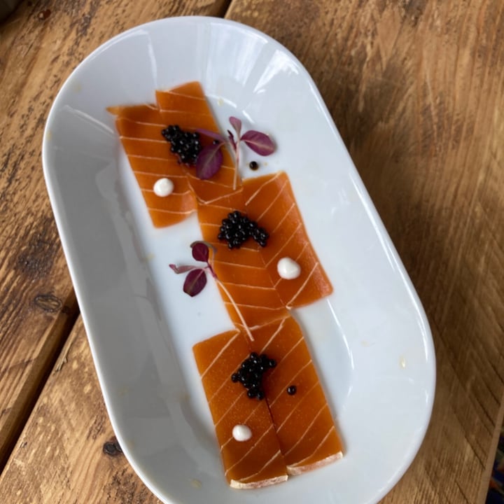 Unity Diner Spitalfields, United Kingdom Salmon Sashimi Review | abillion