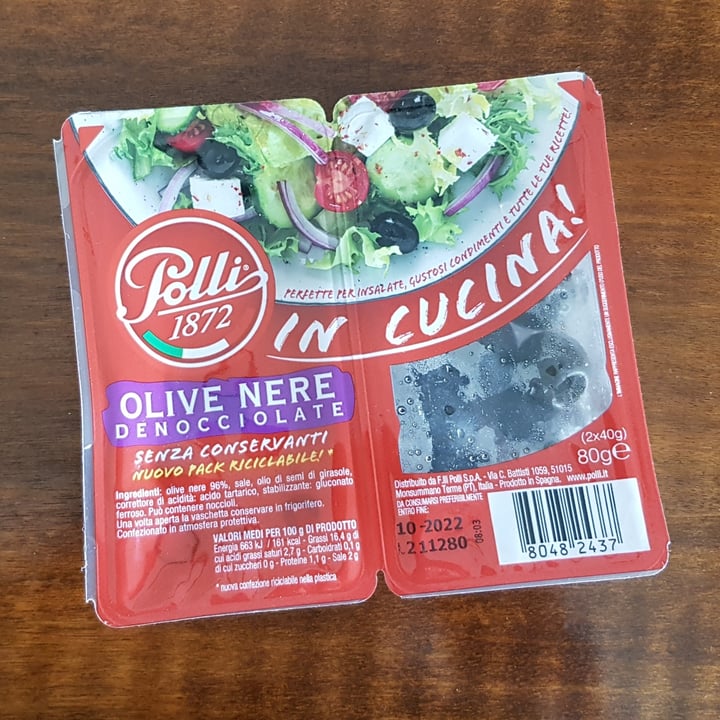 Polli 1872 Olive nere Denocciolate Review | abillion