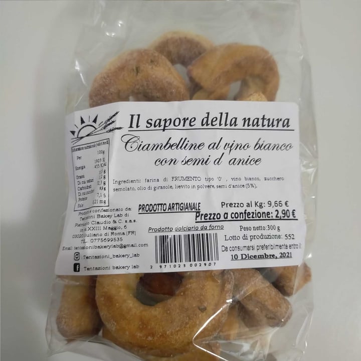 Tentazioni bakery lab Ciambelline al vino bianco con semi d'anice Review | abillion