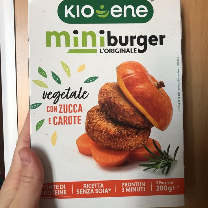 Kioene Mini Burger Zucca E Carote Review | abillion