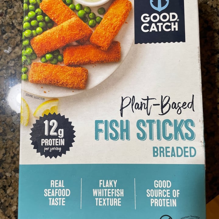 Good Catch Plant-Based Fish Sticks Breaded Review | abillion