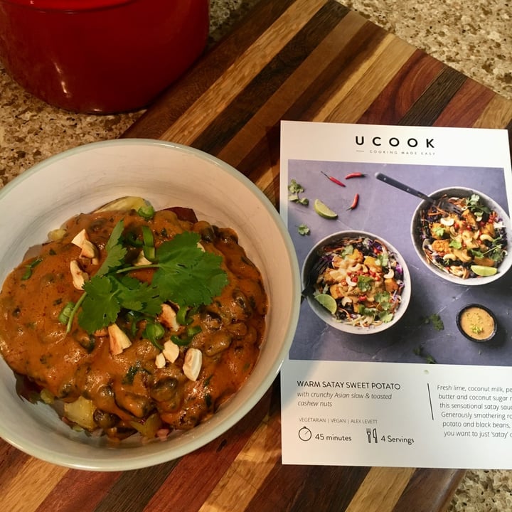 U Cook Warm Satay Sweet Potato Review | abillion