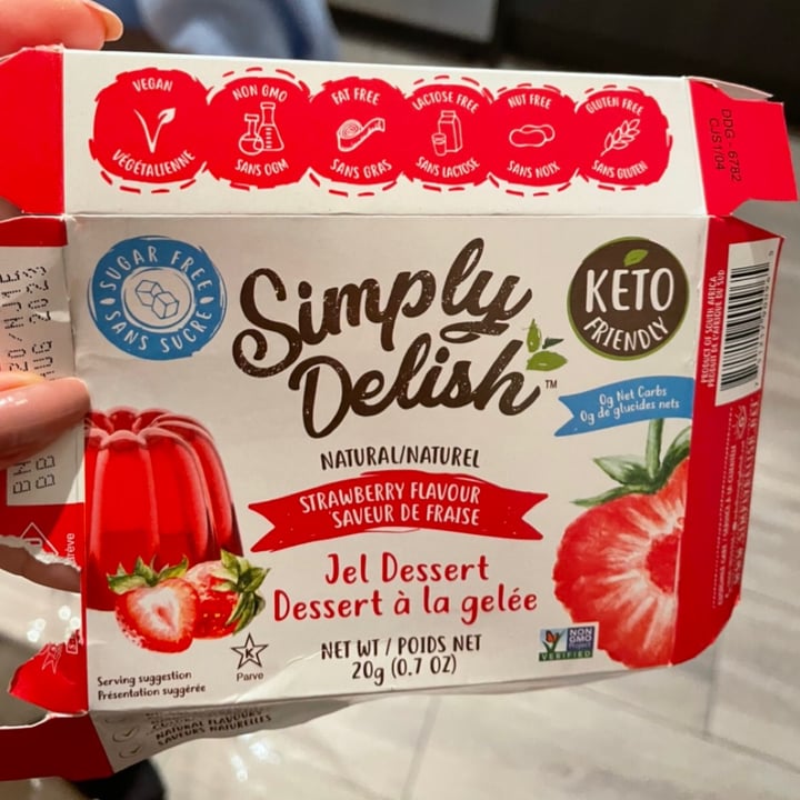Simply Delish instant strawberry pudding Review | abillion