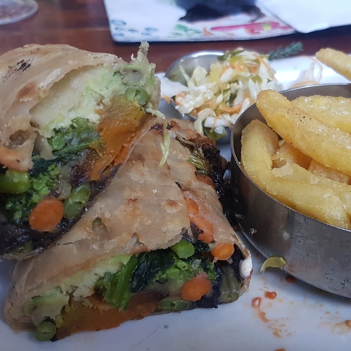 Nina's Real Food Wavecrest, Jeffreys Bay, South Africa Chimichanga Wrap ...