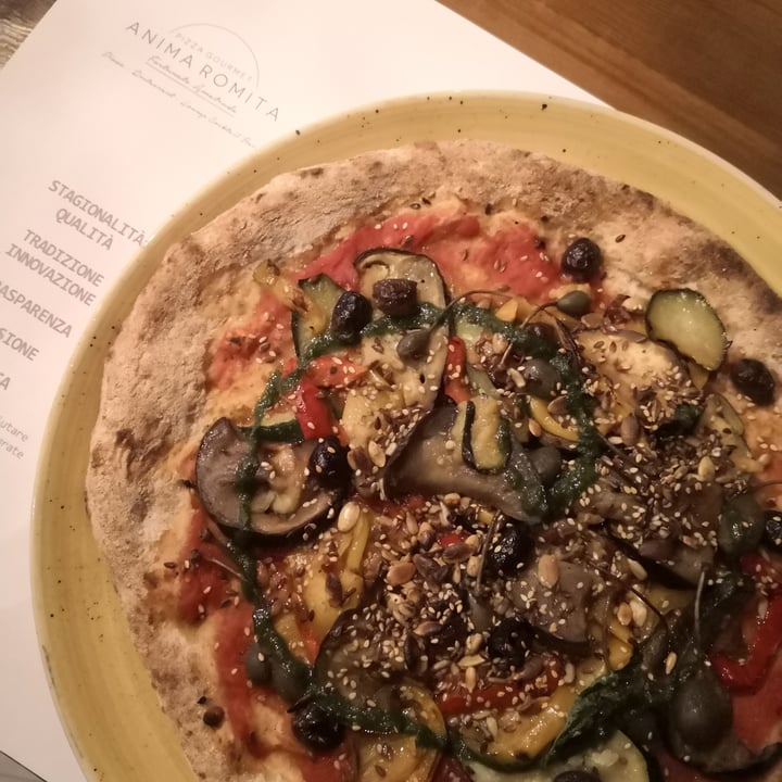 Anima Romita Crema, Italy Pizza Vegana Review | abillion