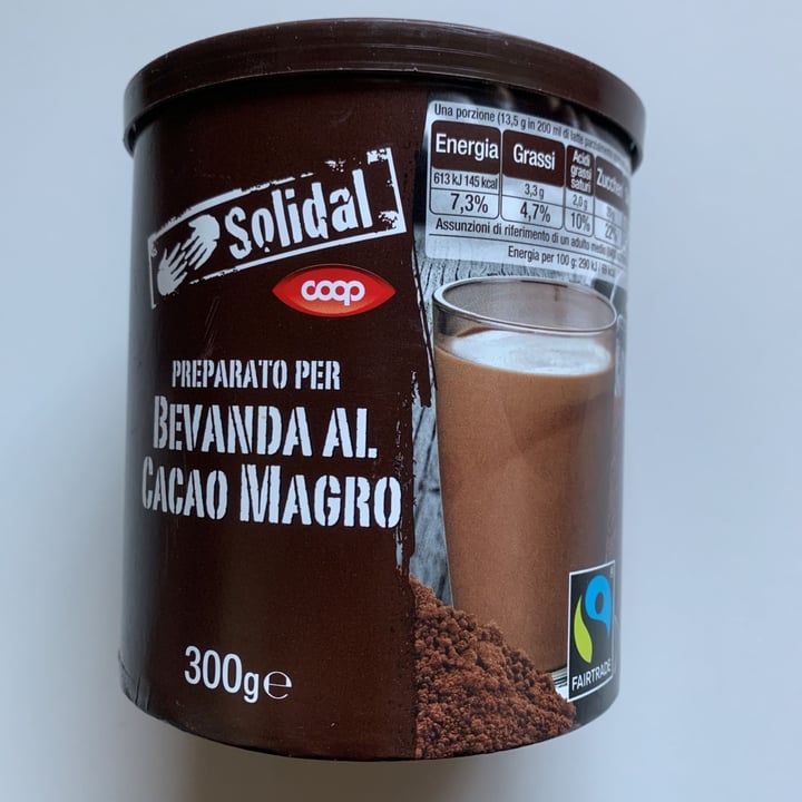 Solidal coop Bevanda al Cacao Magro Review | abillion