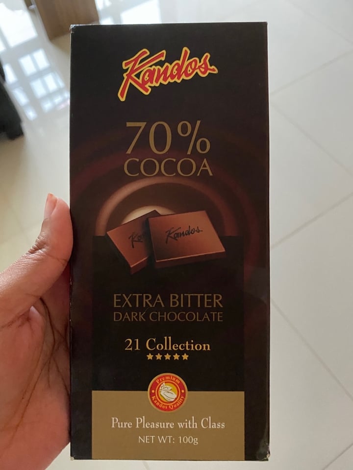 Kandos 70% Dark Chocolate Review | abillion