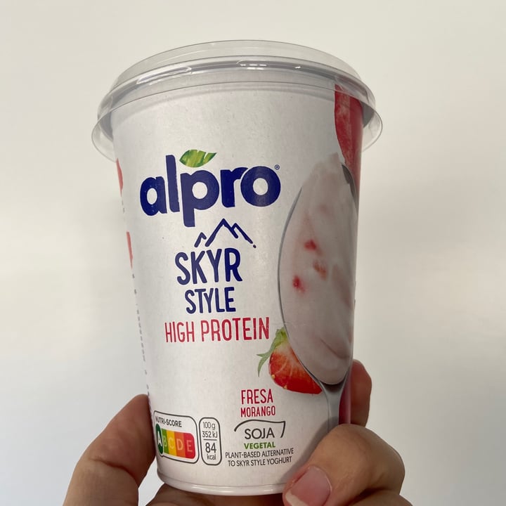 Alpro Fresa Morango Soja Skyr Style High Protein Review | abillion