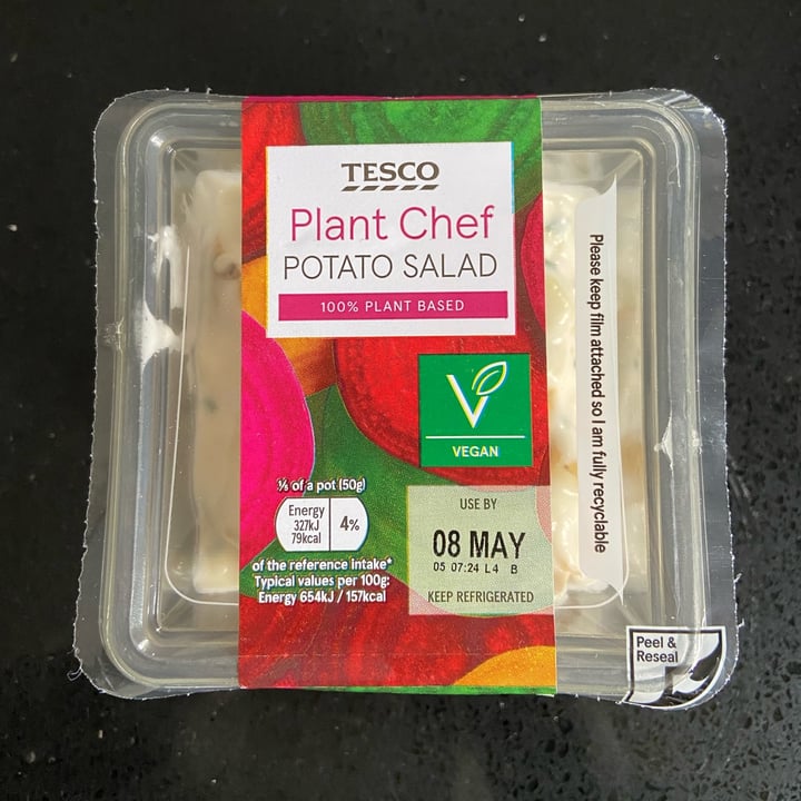 Tesco Plant Chef Potato Salad Review | abillion