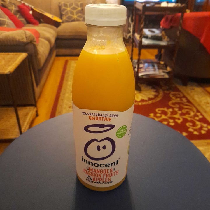 Innocent Mangoes, Passion fruit and Apples Smoothie Review | abillion