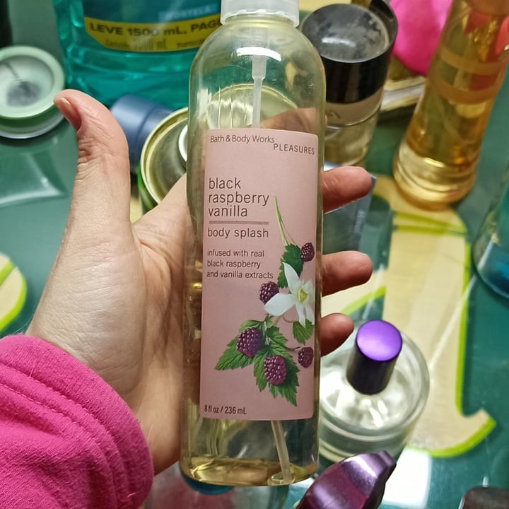 Bath & Body Works black raspberry vanilla body splash Review | abillion
