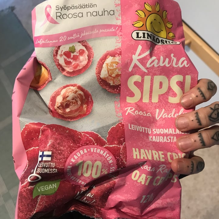 Linkosuo Kaurasipsi Roosa Vadelma Review | abillion