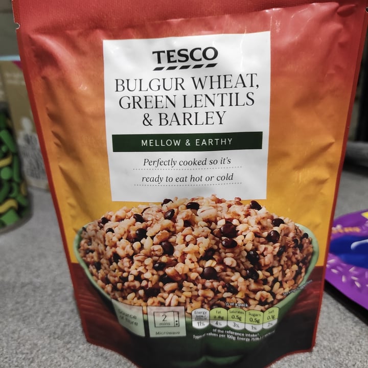 Tesco Bulgur wheat, green lentils and barley Review | abillion