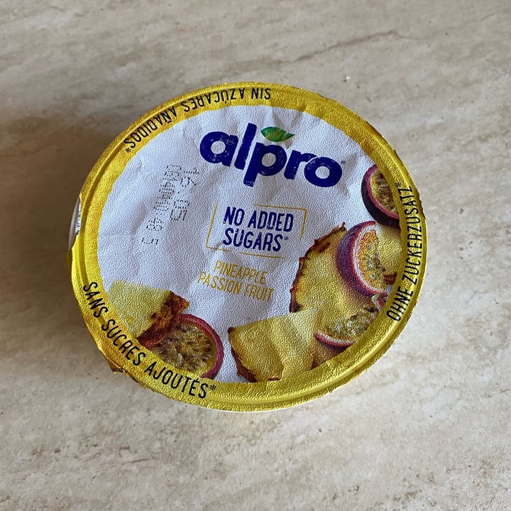 Alpro Ananas Fruit Passion Yogurt Review | abillion