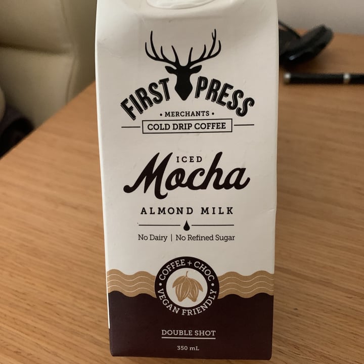 First press coffee Iced Mocha Almond Milk Review | abillion