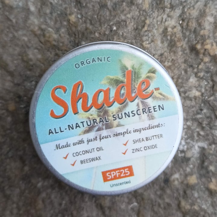 Shade All Natural Sunscreen SPF25 Review | abillion