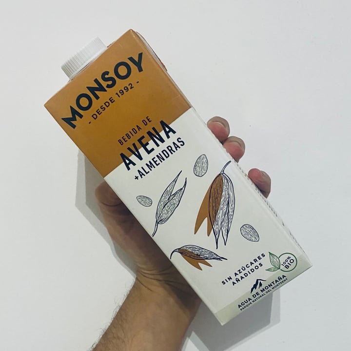 Monsoy Bebida De Avena + Almendras Review | abillion