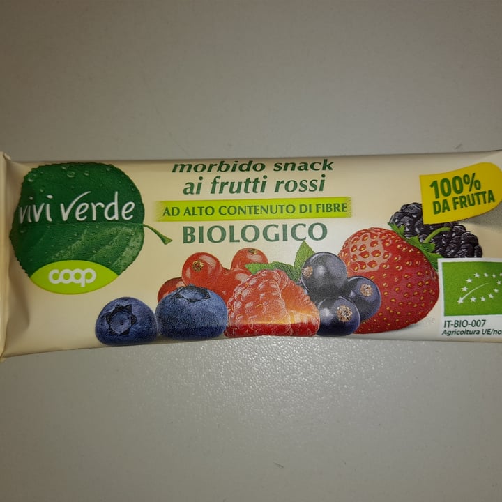 Vivi Verde Coop Morbido Snack Ai Frutti Rossi Review | abillion
