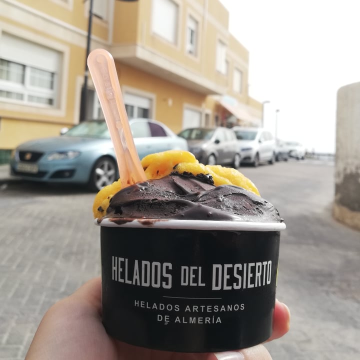 Helados del Desierto Almería, Spain Helado De Chocolate Negro Y ...