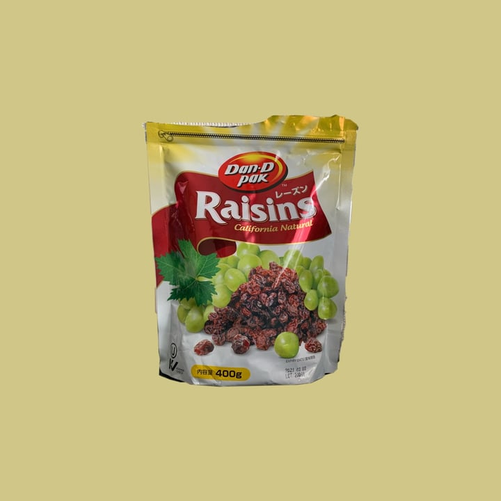 Dan-D pak Raisins, California Natural Review | abillion