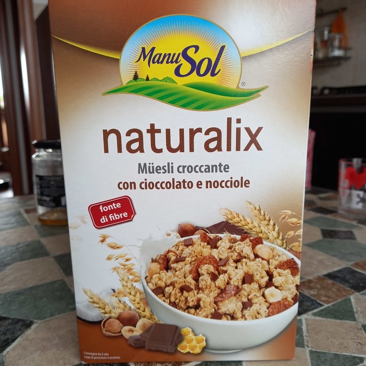 ManuSol Naturalix müesli croccante con cioccolato e nocciole Review ...
